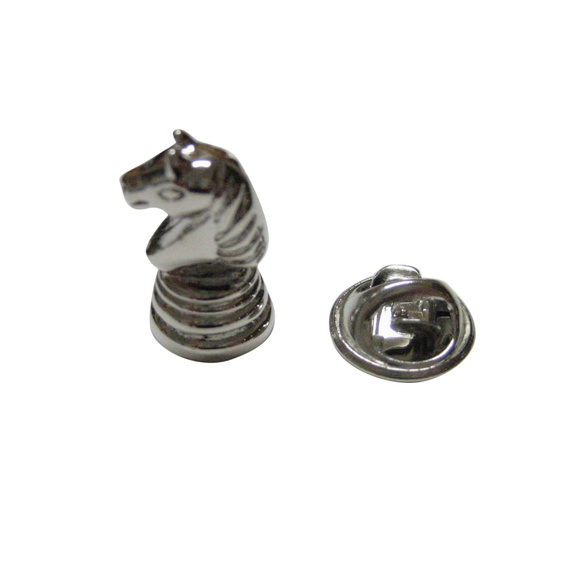 Kiola Designs | Accessories | Silver Toned Chess Knight Lapel Pin ...